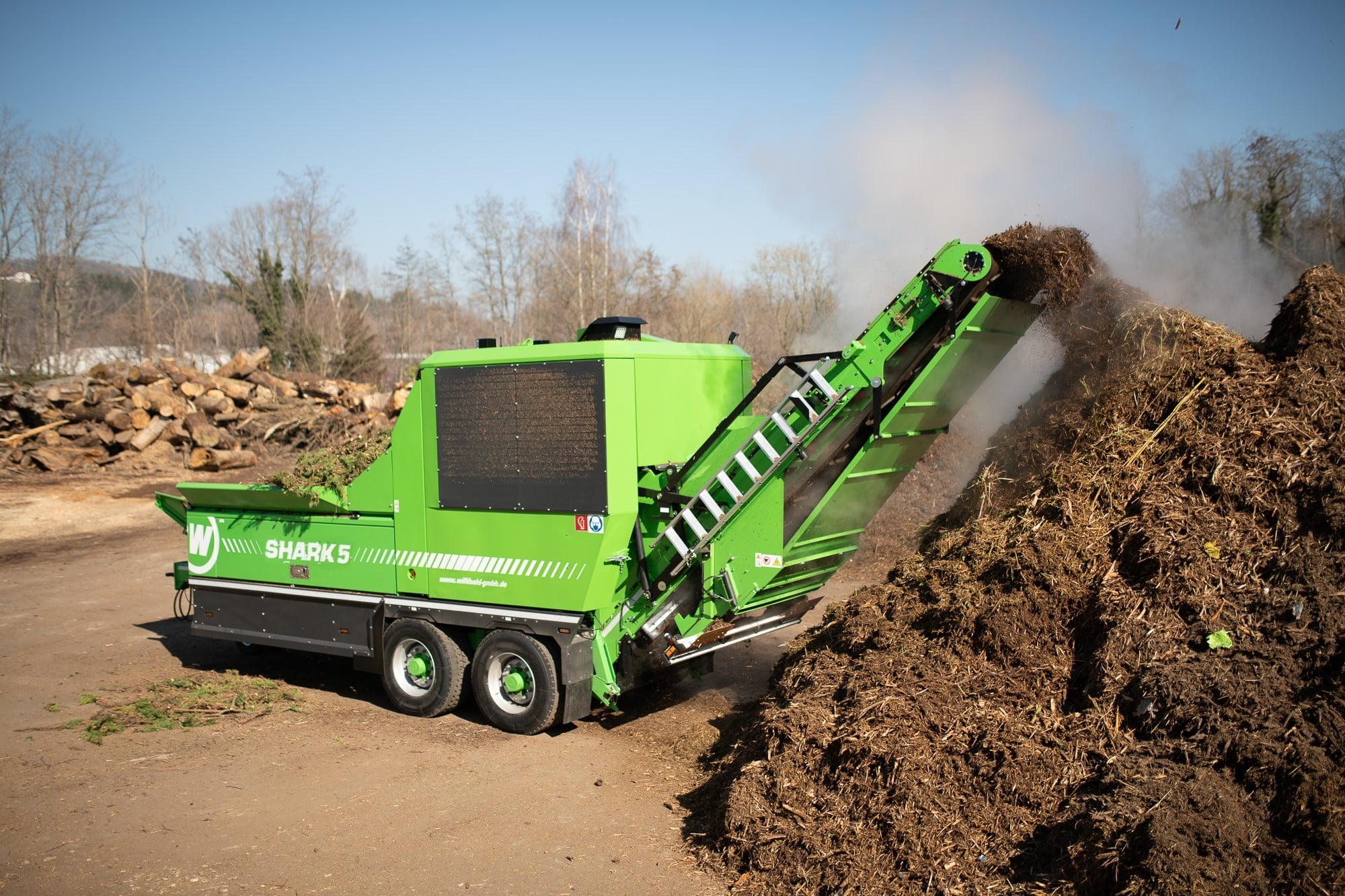 Hochleistungs-Schredder für Recycling & Biomasse